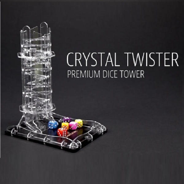 وستاگیم | Dice Tower Gamegenic - Crystal Twister Premium